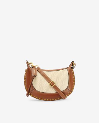 Isabel Marant Sac Oskan Moon - Femme - Naturel Et Cognac - - Isabel Marant