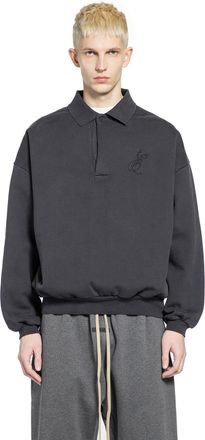 Fear of God Embroidered Classic Polo Sweatshirt