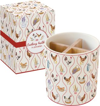 Easy Life Aufbewahrungsbox, 13,5 cm x 14,5 cm, aus Schwein, in Geschenkbox, Country Life