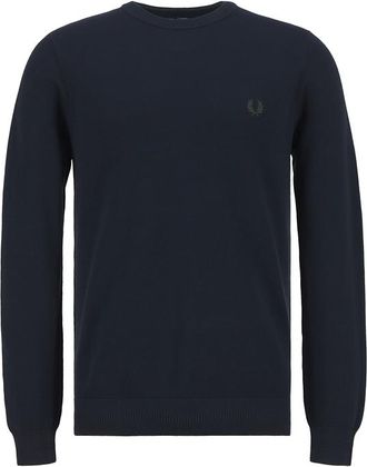 Fred Perry Herren Pullover rot unifarben