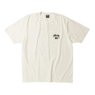 St&uuml;ssy Relaxed Crew T-Shirt - - Tops - Herren - Wei&szlig; - L