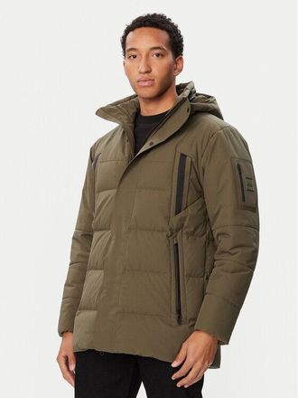 HUGO BOSS Daunenjacke Block-X 50547262 Dunkelgr&uuml;n Regular Fit