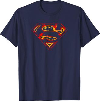 DC Comics Superman Super Distressed T Shirt T-Shirt