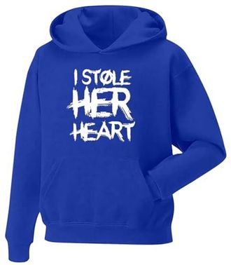 Generic Cadeau de Saint-Valentin 2026 - Ensemble de tenues assorties pour couples - Ensemble de vacances parfait, bleu, XXL