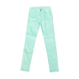 La Martina Gl&auml;nzende Stretch-Skinny-Hose f&uuml;r Frauen - - Trousers - Damen - Gr&uuml;n - W31