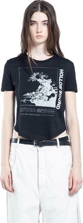 Ann Demeulemeester Hollow Sound Floor Micro T-Shirt