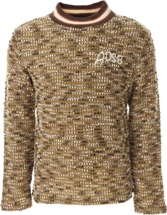 Andersson Bell Homme, Pulls, Brun, Taille: L Wings Crew Neck Sweater