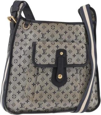 Louis Vuitton Pre-owned Sac bandouli&egrave;re Monogram Mini Canvas - Femme - Pre-owned - Bleu - Taille: ONE Size