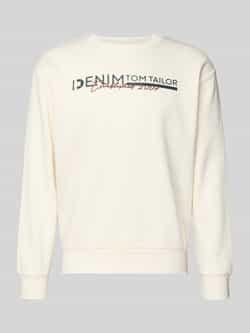 Tom Tailor Denim Regular Fit Sweatshirt aus Baumwoll-Mix