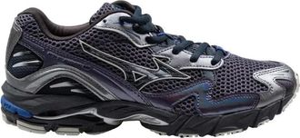 Mizuno Low-Top Sneaker - Wave Rider 10 Mesh - Gr. 4_5 - in Grau - f&uuml;r Damen