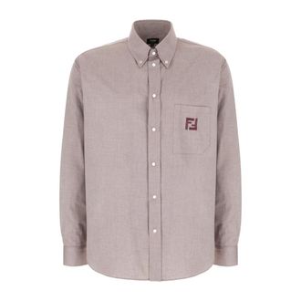 Fendi Herren, Shirts, Rot, LGr&ouml;&szlig;e
