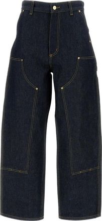 Carhartt Work in Progress Femme, Jeans, Bleu, Taille: 38 FR Loose-fit Jeans