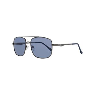 Guess Homme, Accessoires, Noir, Taille: ONE Size Metal Frame Aviator Lunettes de soleil