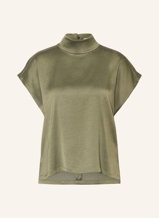 Drykorn Drykorn Blusenshirt Alaria_1 Aus Satin gruen