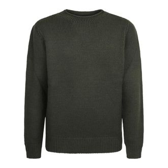 Dell'Oglio Herren, Strickwaren, Gr&uuml;n, MGr&ouml;&szlig;e