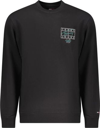 Tommy Hilfiger Homme, Sweatshirts et sweats &agrave; capuche, Noir, Taille: 3XL SweaT-shirt &agrave; manches longues