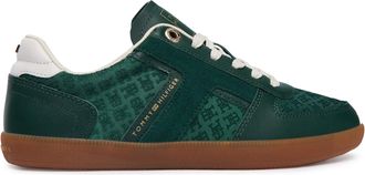 Tommy Hilfiger Sneakers Tommy Hilfiger Th Tribeca Sneaker Monogram FW0FW09691 Gr&uuml;n