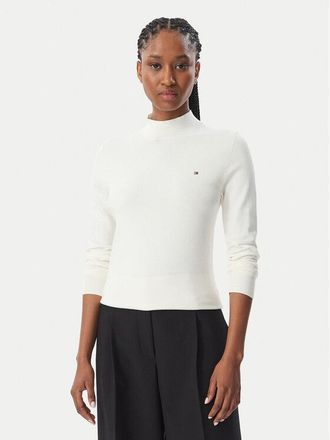Tommy Hilfiger Pullover WW0WW51383 Creme Slim Fit