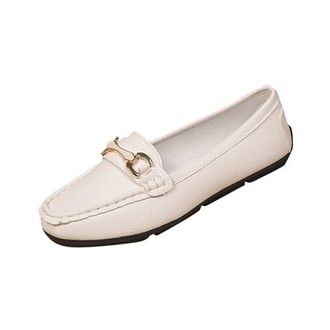 Generic Mocassins confortables et &eacute;l&eacute;gants pour femme, couleur unie, classiques, l&eacute;gers, respirants, &agrave; enfiler, d&eacute;contract&eacute;s, pour le travail, le bureau, les 