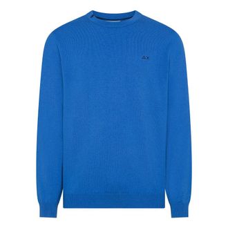 Sun 68 Pullover mit Rundhalsausschnitt - - Knitwear - Herren - Blau - XL