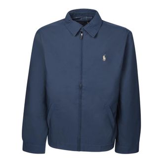 Polo Ralph Lauren Blaue Baumwoll-Biswing-Jacke - - Jackets - Herren - Blau - L