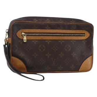 Louis Vuitton Pre-owned Canvas Clutch - - Pre-owned - Damen - Braun - ONE SIZE