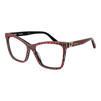 Love Moschino Gestreifte Herzbrille