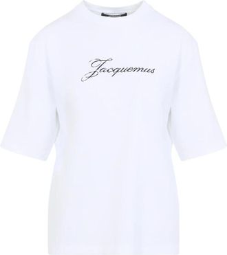 Jacquemus Femme, Tops, Blanc, Taille: 38 FR Le T-shirt