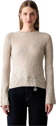 Liu Jo Damen, Strickwaren, Beige, XLGr&ouml;&szlig;e