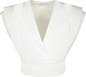 Iro Iro, Femme, Tops, Blanc, Taille: 42 FR Az024 Blouse