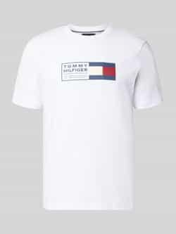 Tommy Hilfiger Regular Fit T-Shirt aus reiner Baumwolle