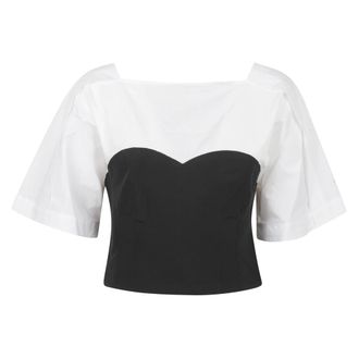 SIMKHAI Lidey Baumwoll-Kombinations-Oberteil - - Blouses & Shirts - Damen - Mehrfarbig - S