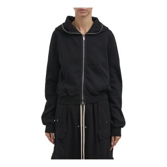 Rick Owens Felpa Small Gimp Hoodie - - Sweatshirts & Hoodies - Damen - Schwarzk - M