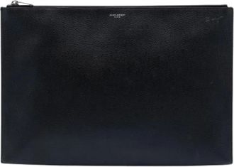 Saint Laurent Sac pochette Pre-owned - Femme - Pre-owned - Noir - Taille: ONE Size