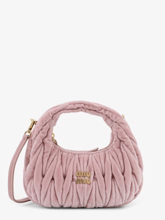 Miu Miu Wander matelass&eacute; velvet mini crossbody bag - MIU MIU - gender_Woman