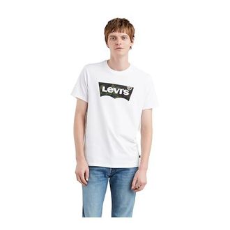 Levi's Homme Housemark Graphic Tee, Hm Ssnl Filll White, XL