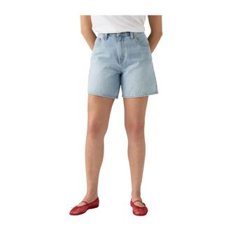 Levi's Femme, Shorts, Bleu, Taille: W29 High Baggy Short