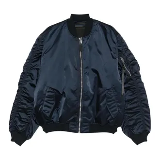 Alpha Industries Bomber Ma-1 UV Oversized - Homme - Vestes - Bleu - Taille: XL