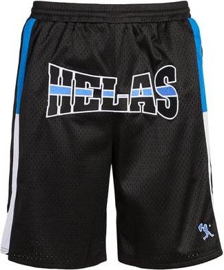 H&eacute;las. Short broderie logo