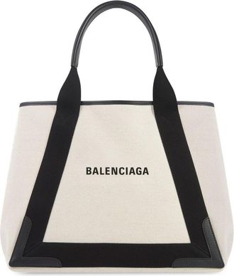 Balenciaga sac cabas Navy Cabas médium - Tons neutres