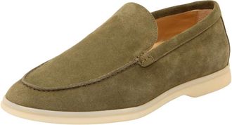 Triver Flight Mocassins en daim doux - Homme - Chaussures - Vert - Taille: 42 EU