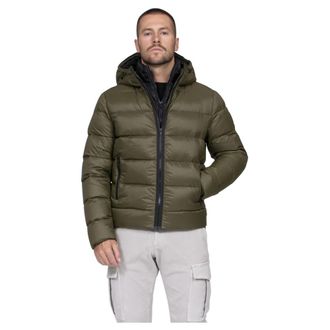 Fay Piumino con Cappuccio - - Jackets - Herren - Gr&uuml;n - 3XL