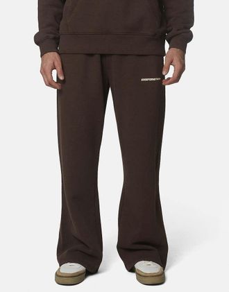 Good For Nothing jogger oversize en molleton de coton marron