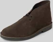 Clarks Boots aus Rindsvelours mit Kreppsohle