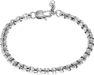 Fossil Herren-Gliederarmband All Stacked Up Edelstahl, JF04562040