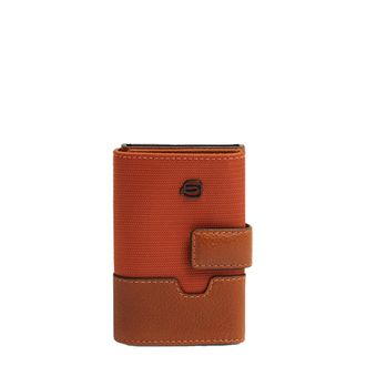 Piquadro Homme, Accessoires, Orange, Taille: ONE Size Porte-cartes Pop-up