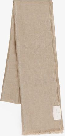 Brunello Cucinelli Linen lurex scarf - BRUNELLO CUCINELLI - gender_Woman