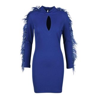 Access Fashion Party Kleider - - Dresses - Damen - Blau - L