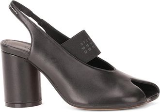 Maison Margiela Femme, Chaussures, Noir, Taille: 39 EU Anatomic Numeric Slingback