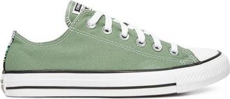 Converse Sneakers aus Stoff Chuck Taylor All Star Mini Flowers A14982C Grün